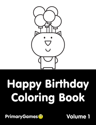 Happy 1st Birthday Coloring Pages