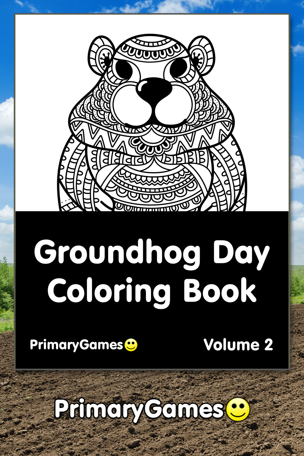 Groundhog Day Coloring eBook: Volume 2 • FREE Printable PDF from ...
