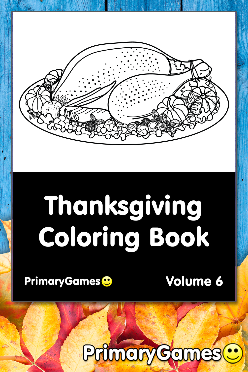 Thanksgiving Coloring eBook: Volume 6 • FREE Printable PDF from ...