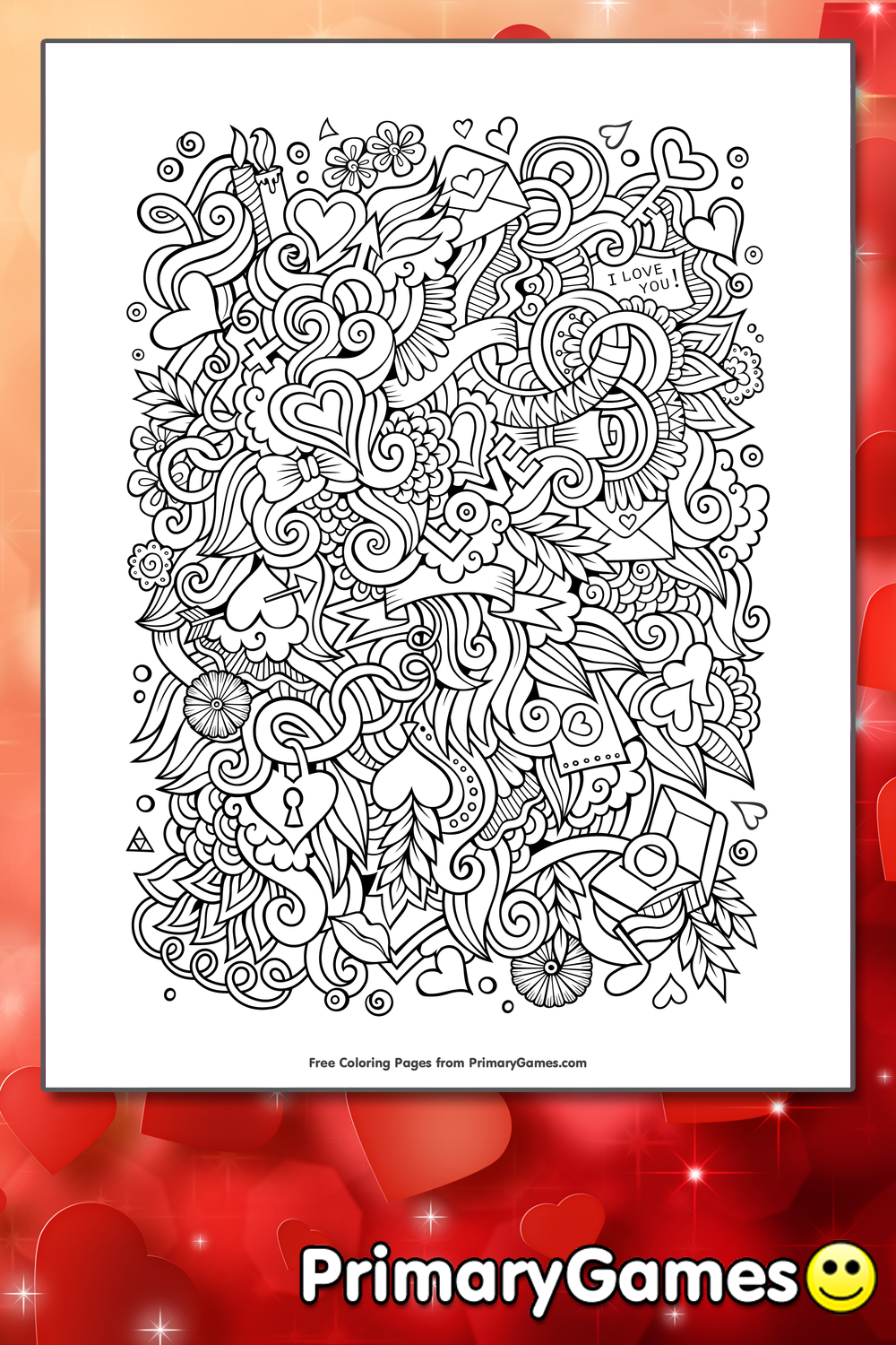 Free Printable Doodle Art Coloring Pages