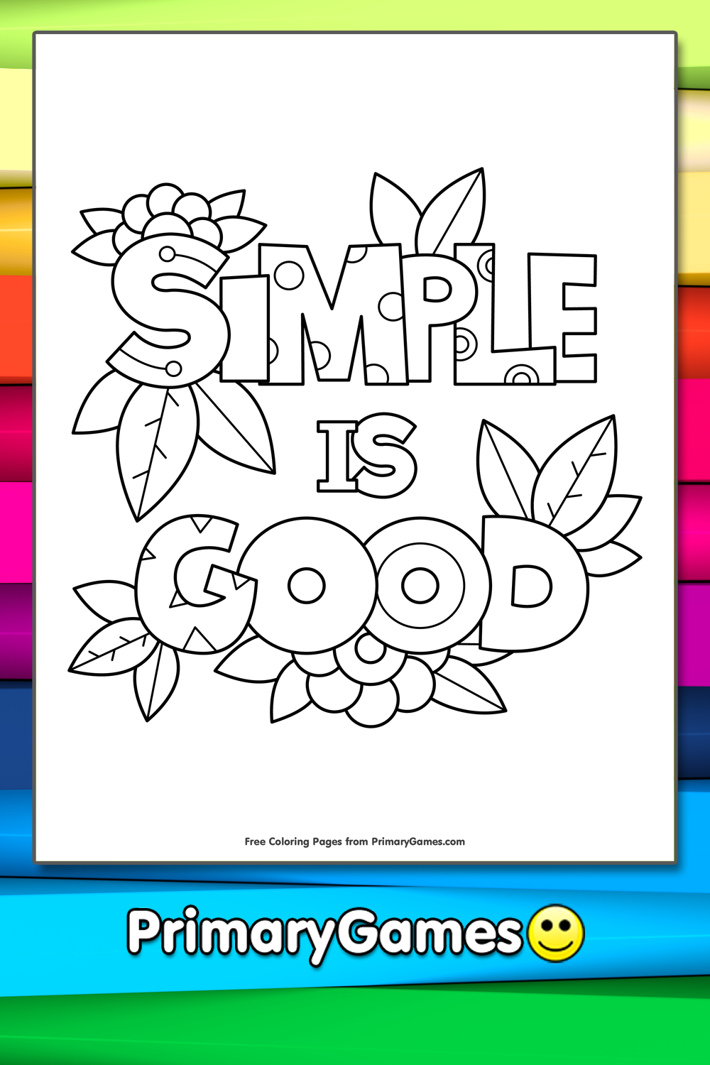 free coloring pages from primarygames com