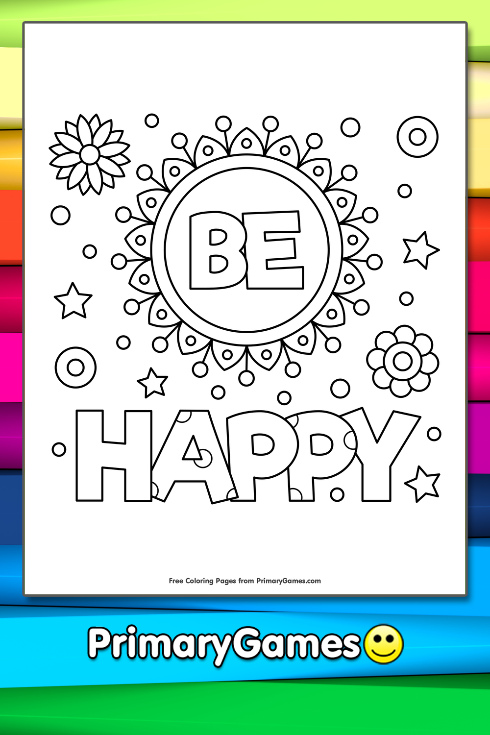 primary games coloring pages