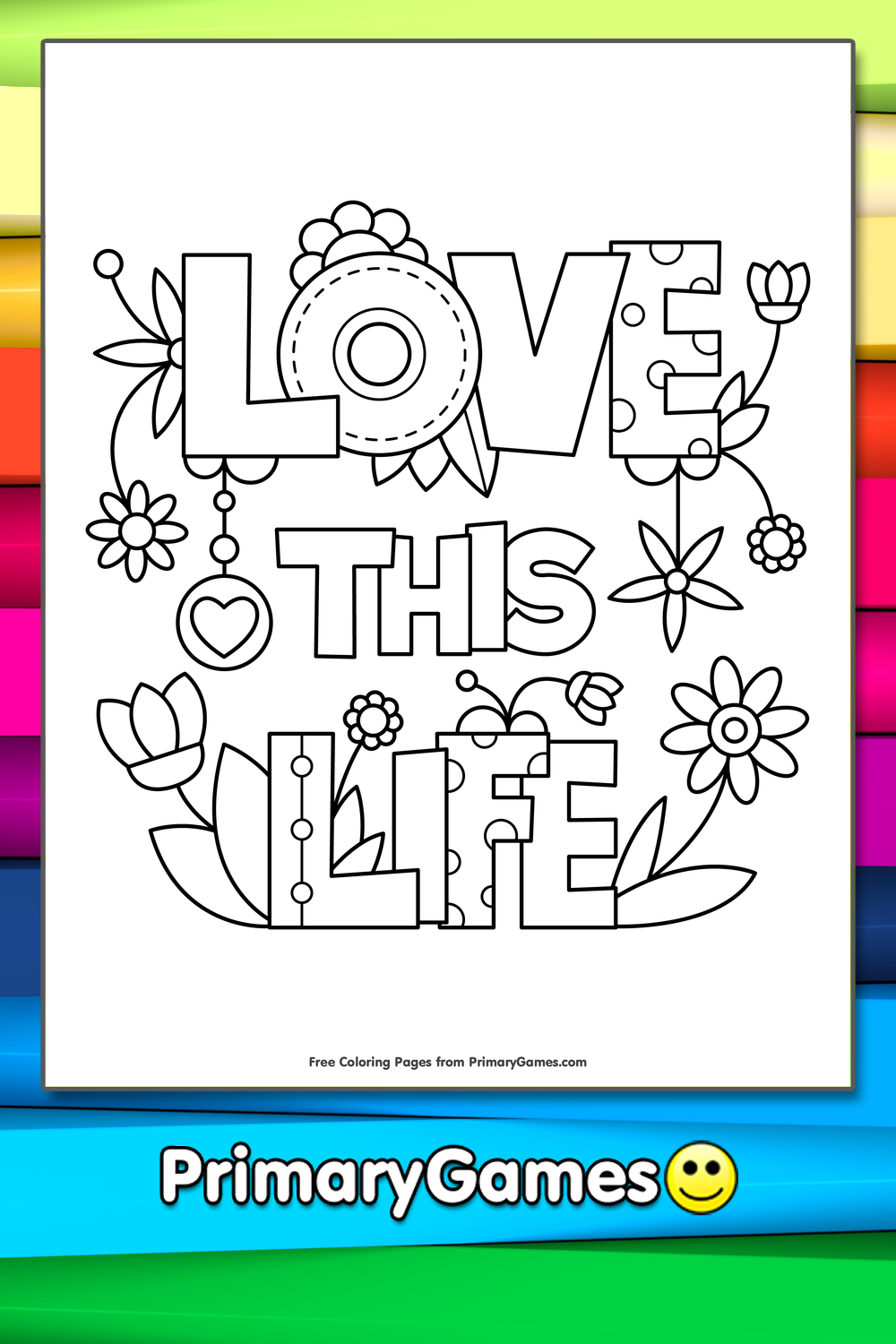 primary games coloring pages