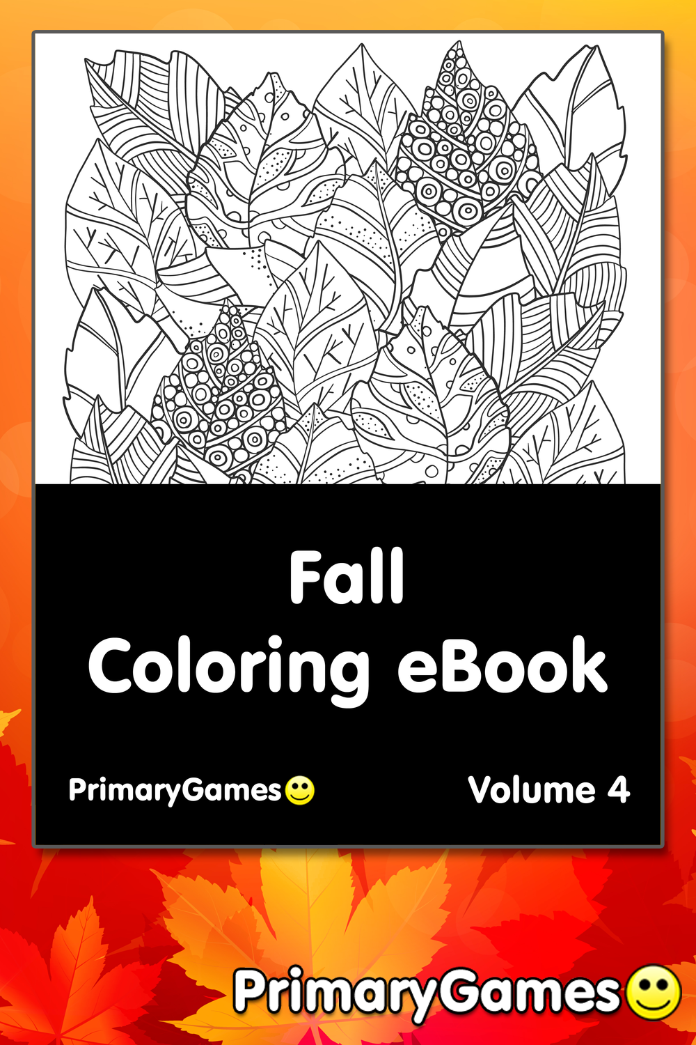 Fall Coloring eBook: Fall Coloring eBook: Volume 4 • FREE Printable PDF ...